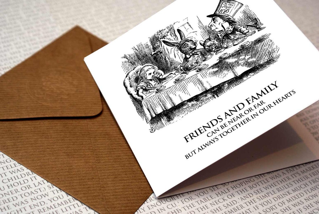 Alice in Wonderland - Friends and Family Can Be Near or Far ...