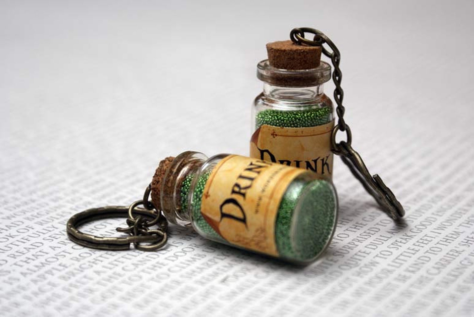 Alice in Wonderland Drink Me Potion & Card - Etsy