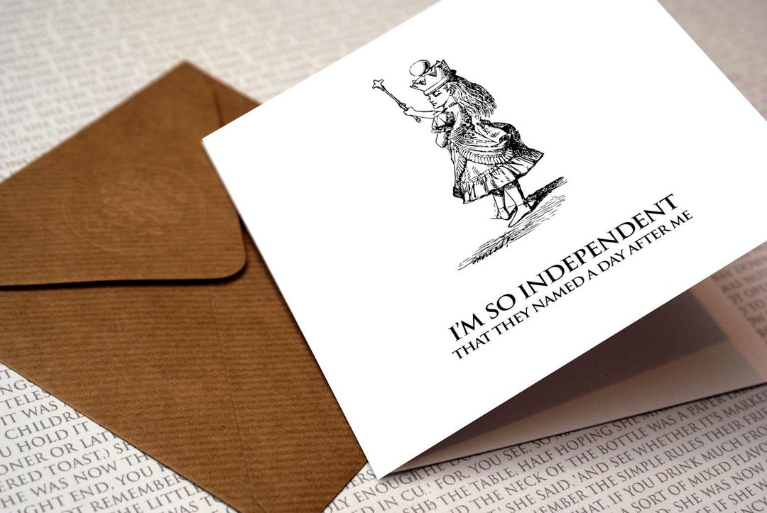 Alice in Wonderland - I’m so Independent... - Wonderland Quote ...
