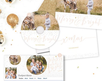 Christmas cd labels | Etsy