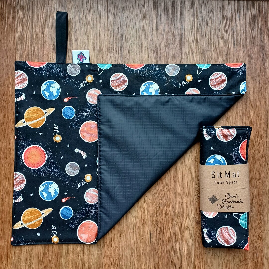 Sit Mat - Outer Space - Etsy UK