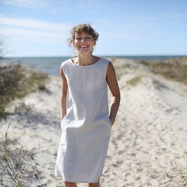 Organic Linen Dress - Etsy