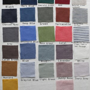 Long Sleeves Linen Dress Linen Clothing With Pockets - Etsy