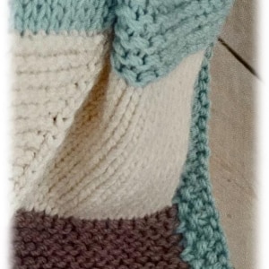 Chunky Check Knitted Blanket Pattern Craft a Plush, Textured Throw ...