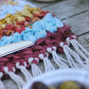 Upcycled Crochet Mini Rag Rug Pattern Create Dining Placemats With This ...
