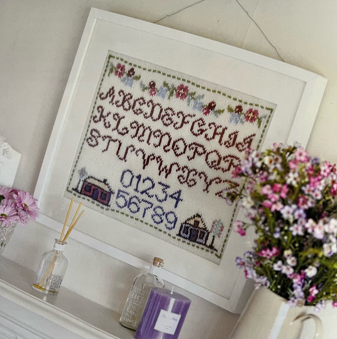 Knitted Sampler Embroidery Pattern A Timeless Needlework Project for ...