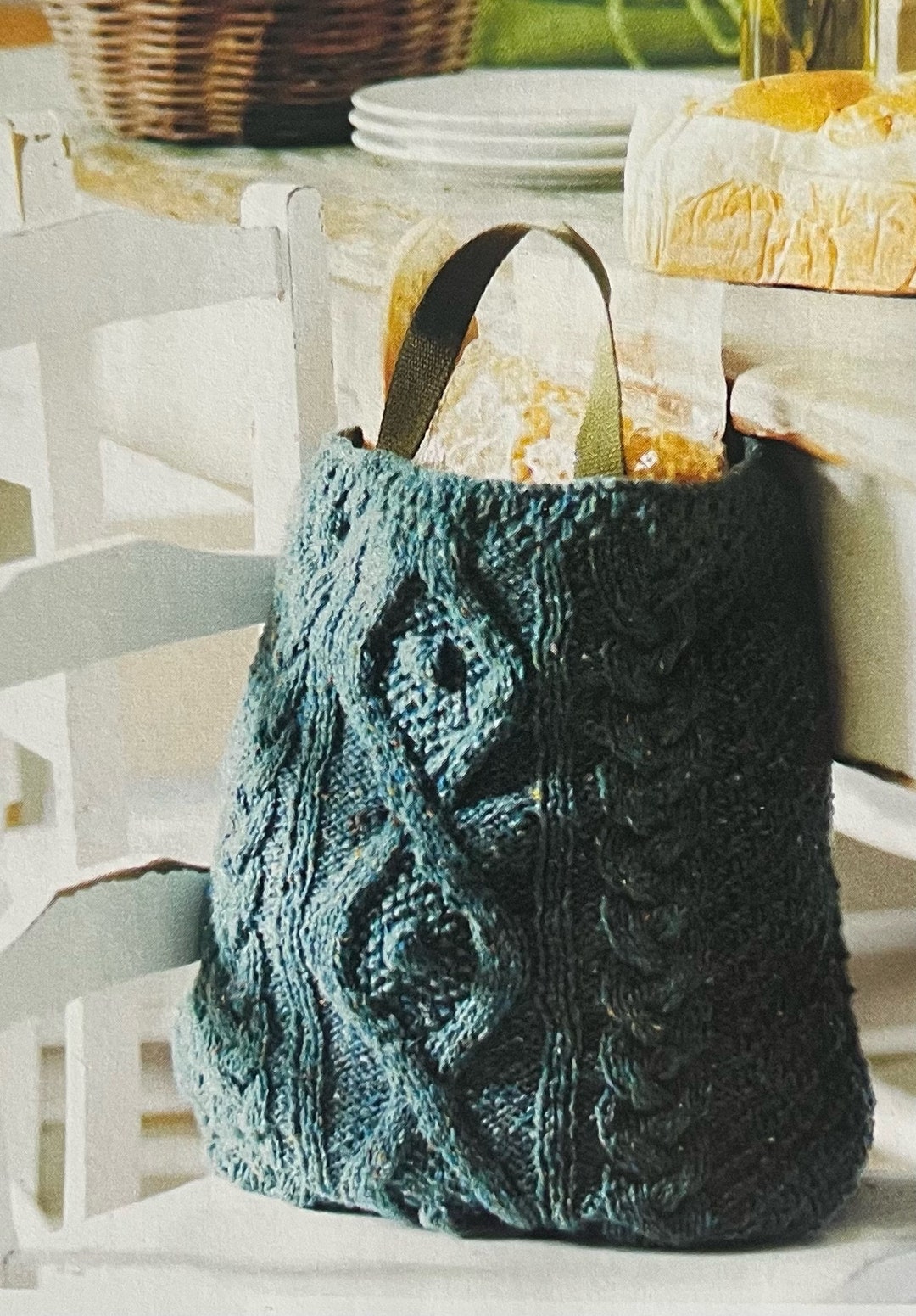 Knitted Cable Tote Pattern Create A Stunning Shopping Bag With This ...