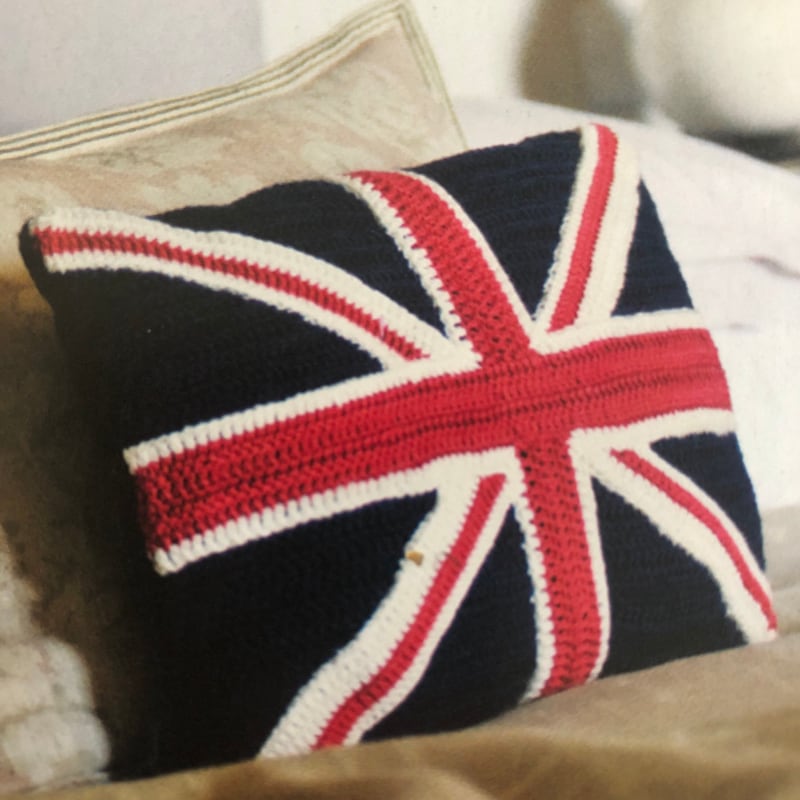 Union Jack Cushion - Etsy UK