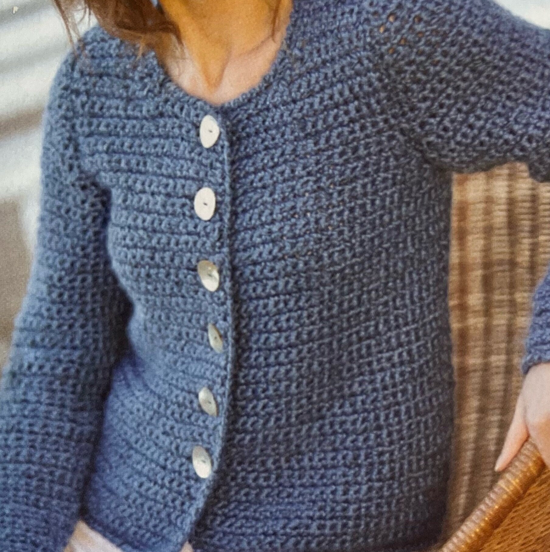 Crochet Cardigan Trendy Pattern Crocheting Cardigan Tutorial Woman's ...