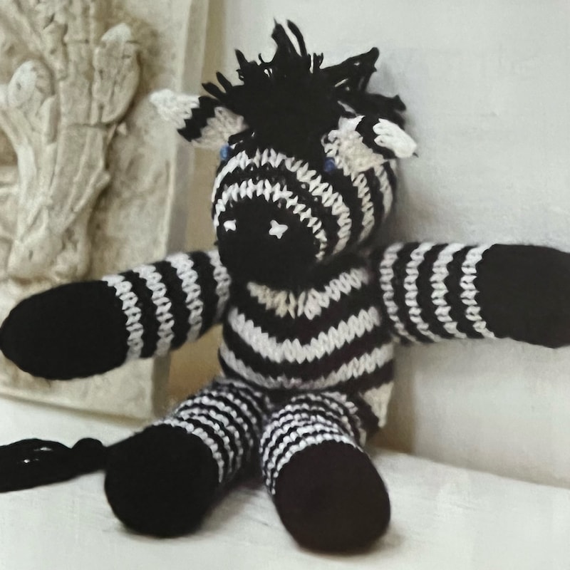 Knit Zebra - Etsy