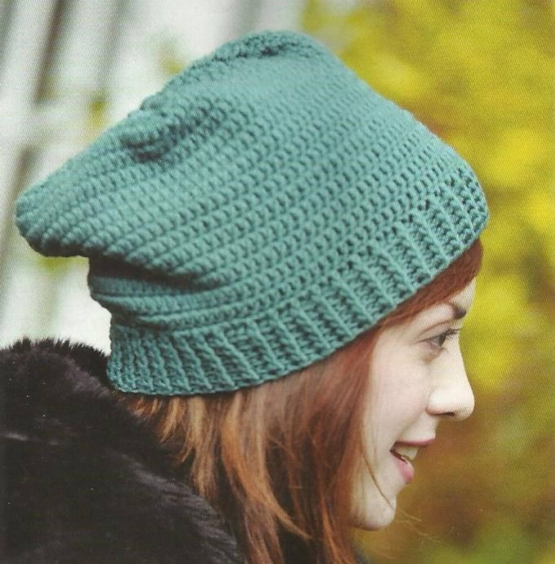 Cute Crochet Square Hat Pattern an Easy Quick Crochet Beanie Tutorial ...