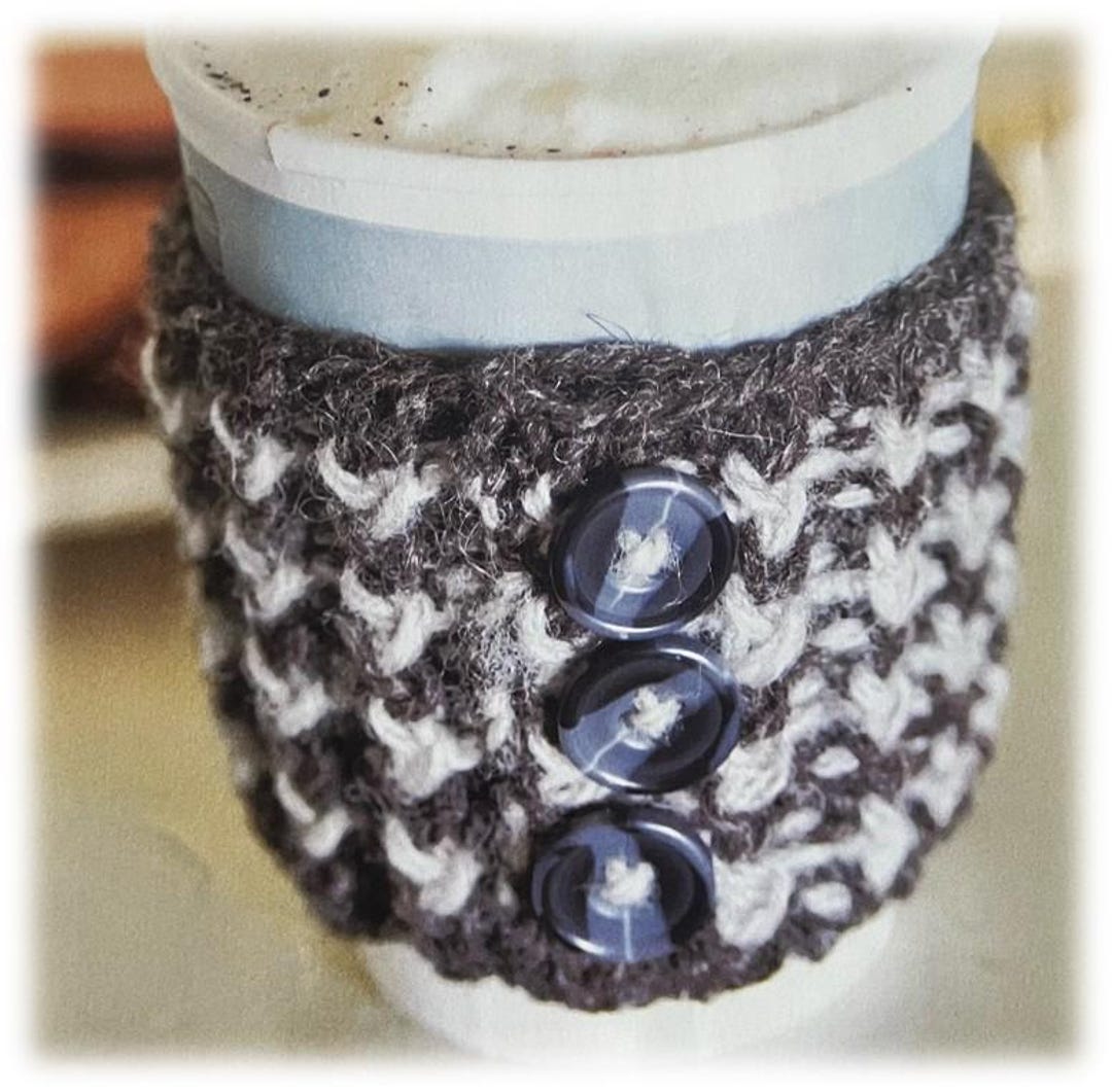 Easy Knitting Cup Cosy Pattern Quick DIY Gift Perfect for Beginners ...