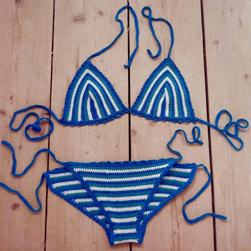 Crochet Bikini Pattern - Etsy