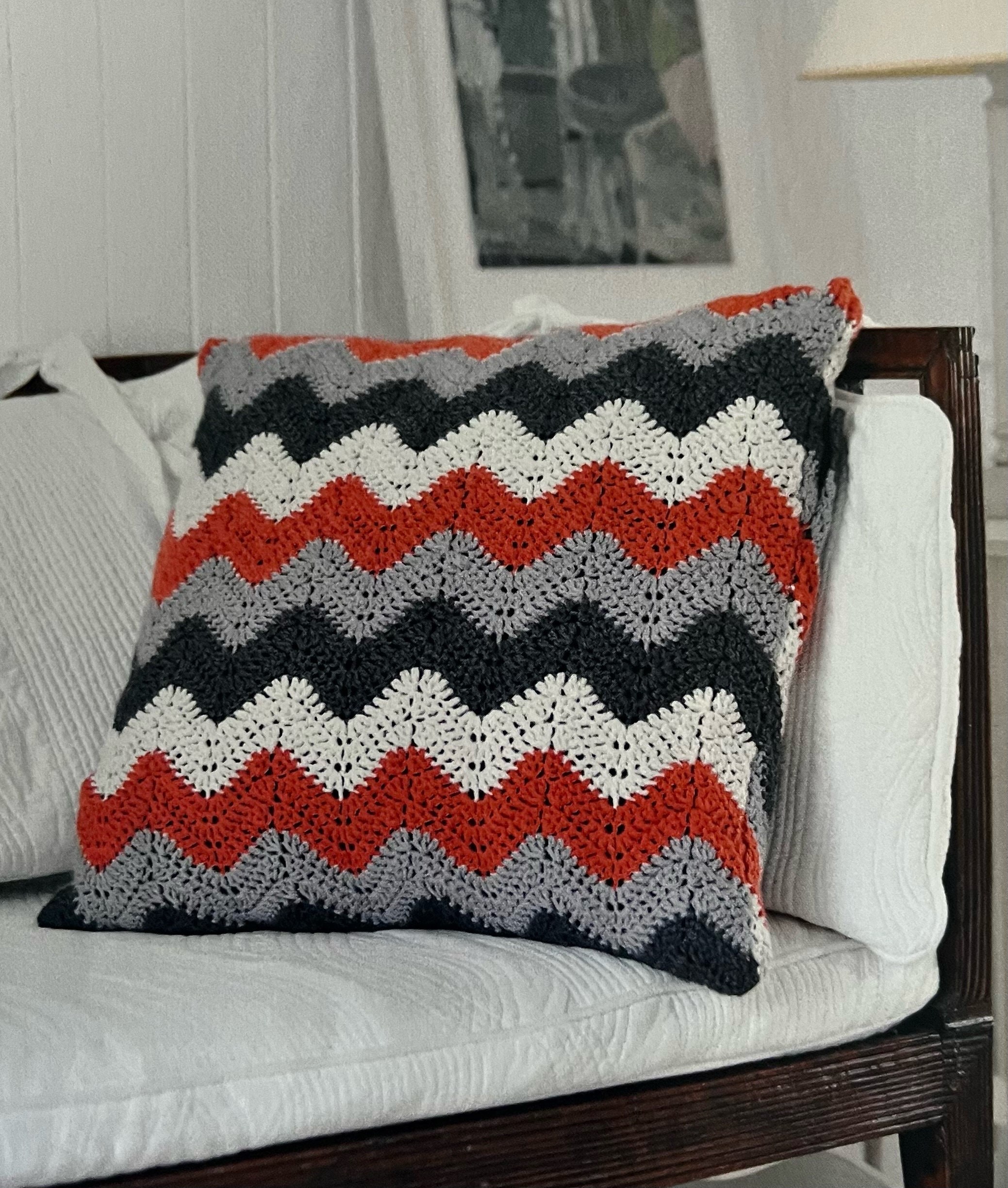 Crochet Chevron Pillow Pattern
