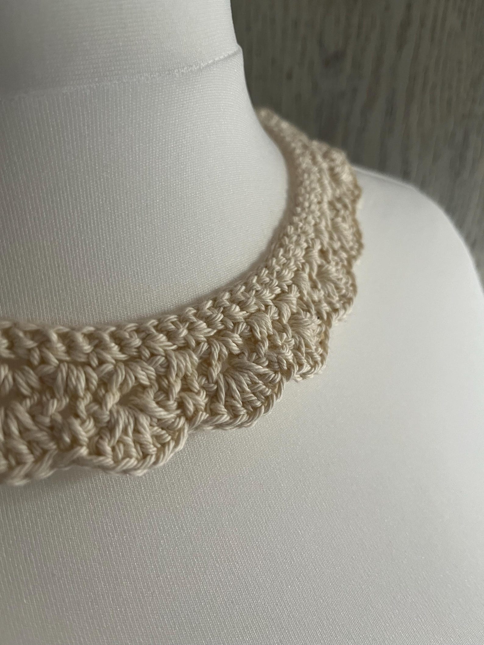 Crochet Lace Collar Pattern Create a Stunning Fashion Accessory to ...