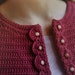 Crochet Shell Edged Cardigan Pattern Lovely Soft Jacket Crocheting ...