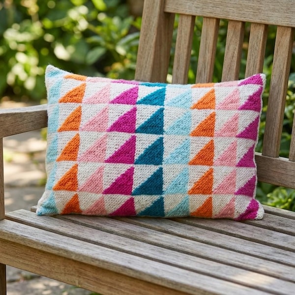 Triangle Cushion - Etsy