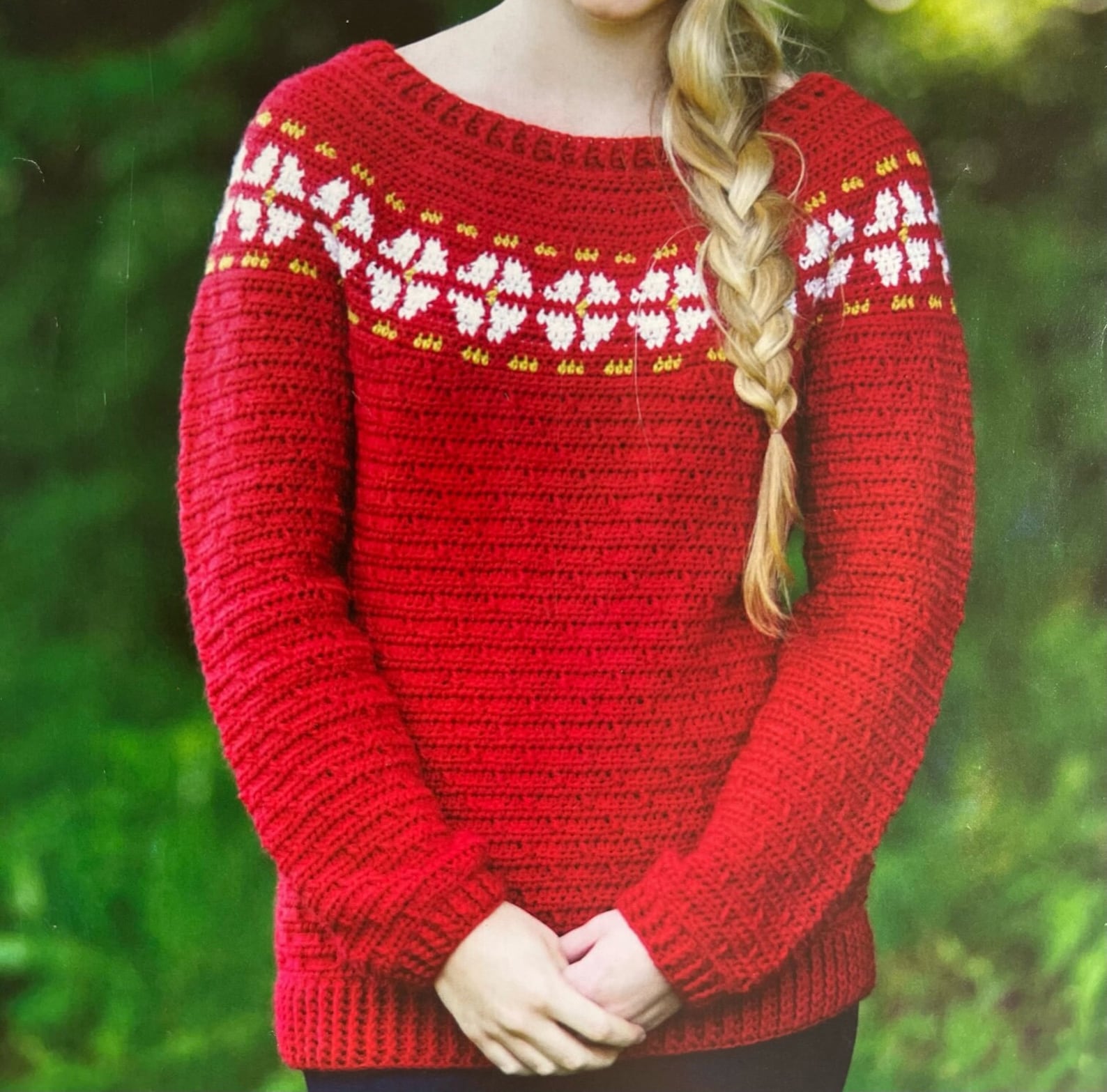Trendy Crochet Icelandic Style Jumper A Stunning Nordic Sweater Crochet ...