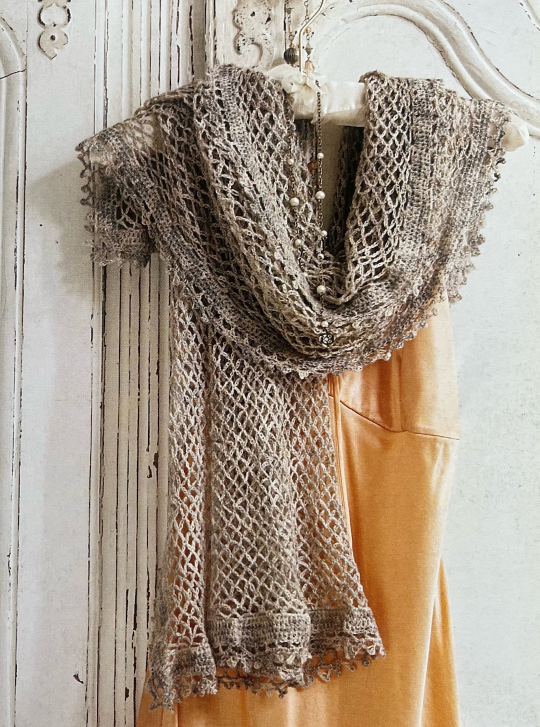 Stunning Crochet Evening Shawl Pattern Instant Download - Etsy