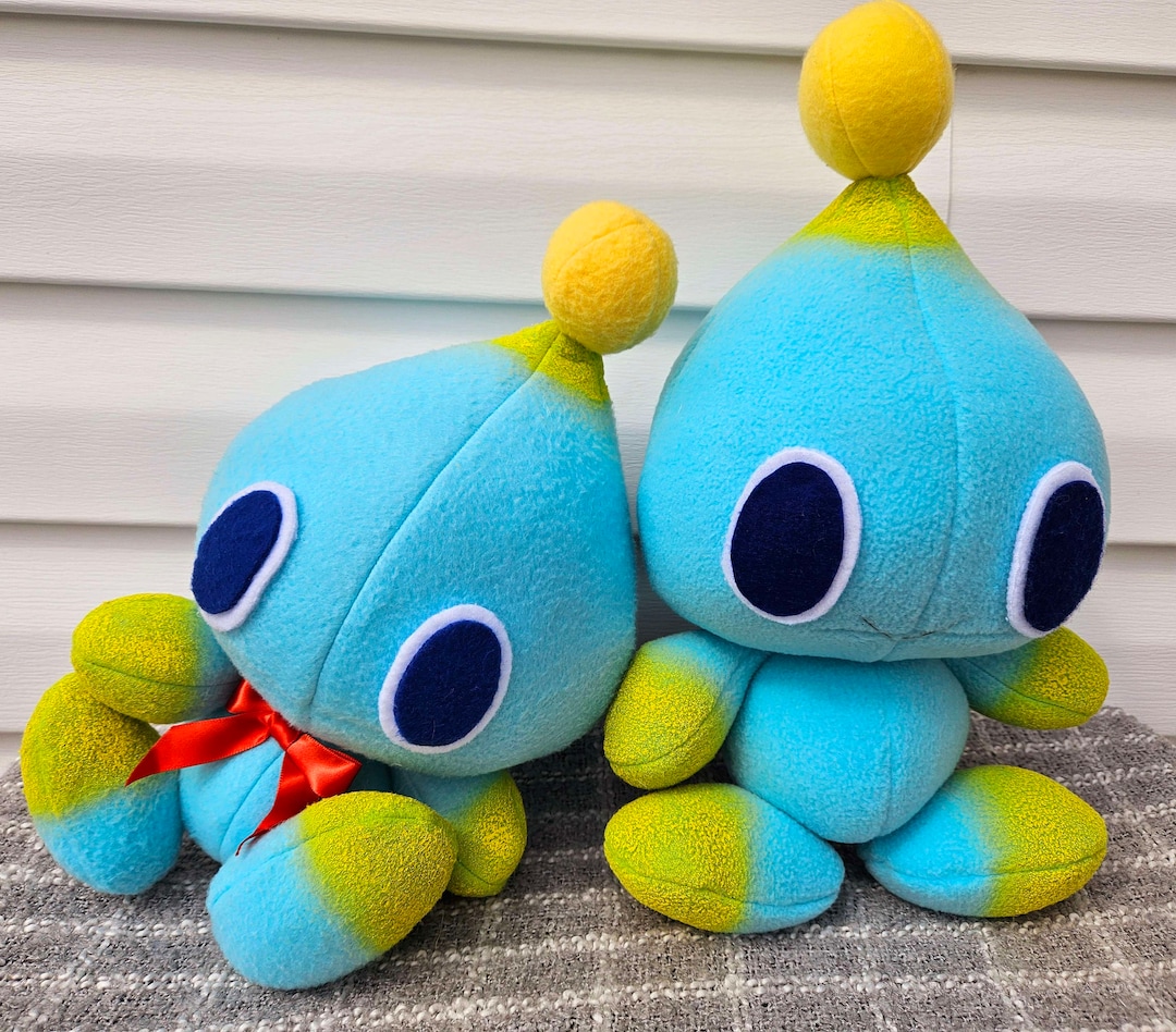 ADORABLE Super Soft Custom Handmade Sonic Inspired Custom/omochao/chaos ...
