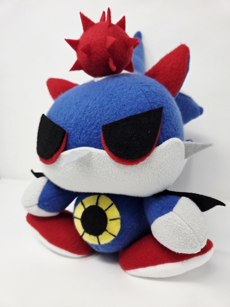 NEW Handmade Inspired Neo Metal Sonic Plush (14" and 6" Sizes)! - Etsy