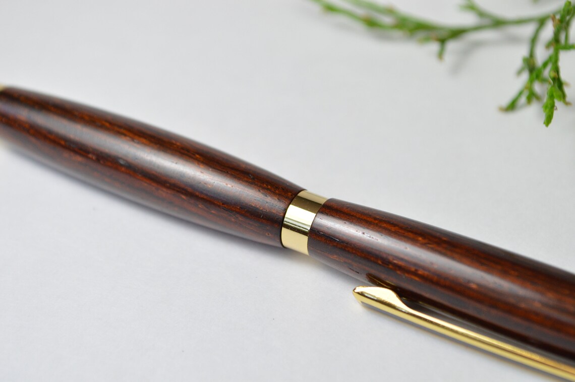 Classic Rosewood Wood Pen Handmade Wooden Pen Artisan Pen - Etsy