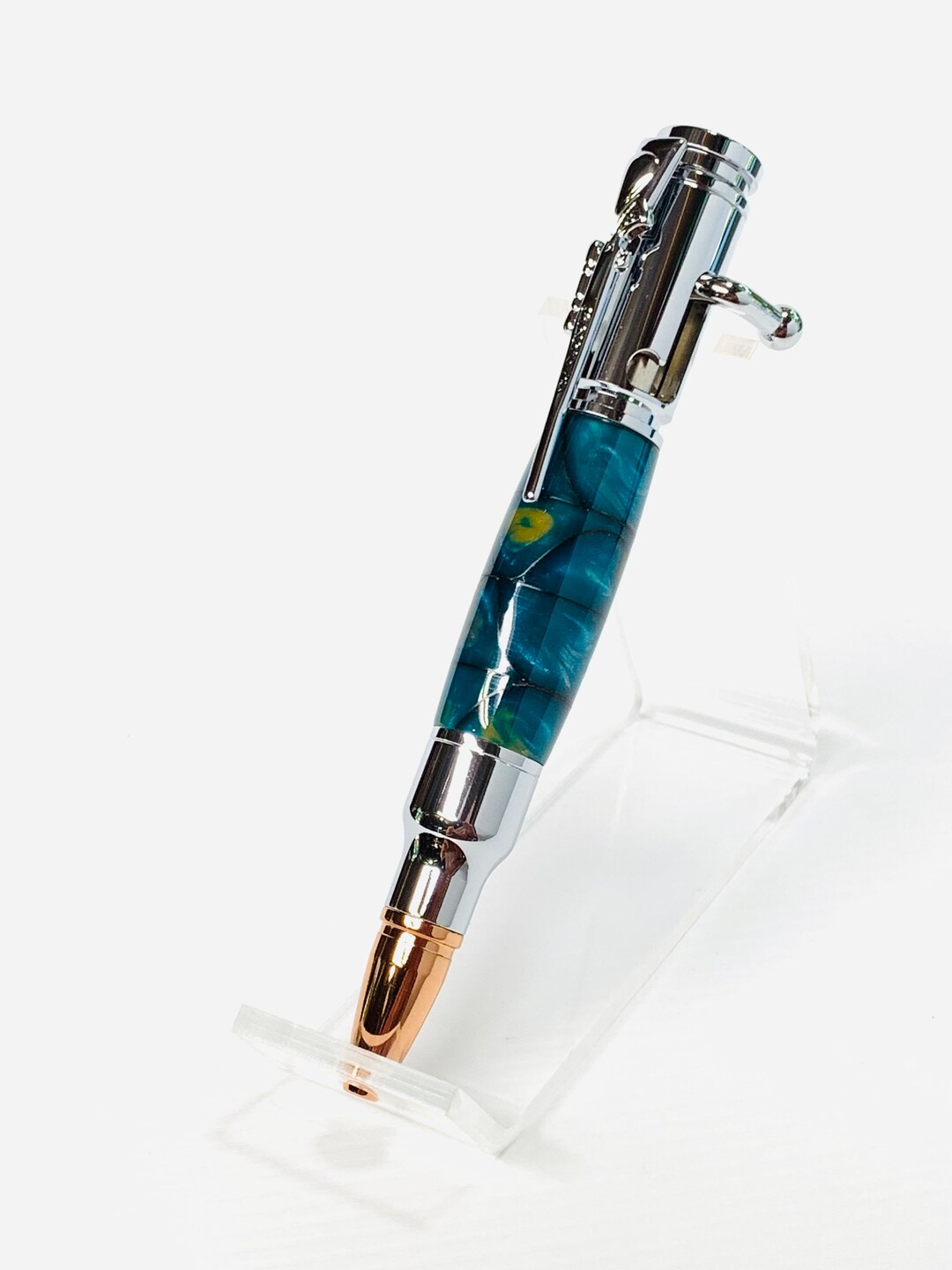 Mini Bolt Action Ballpoint Pen Handmade Bullet Pen Free Shipping - Etsy