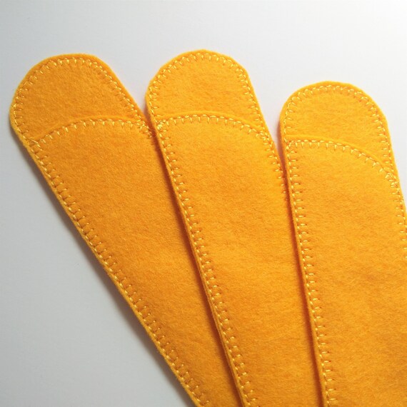 Pen Protector Golden Wool Blend Felt Pen Protector Sleeves - Etsy