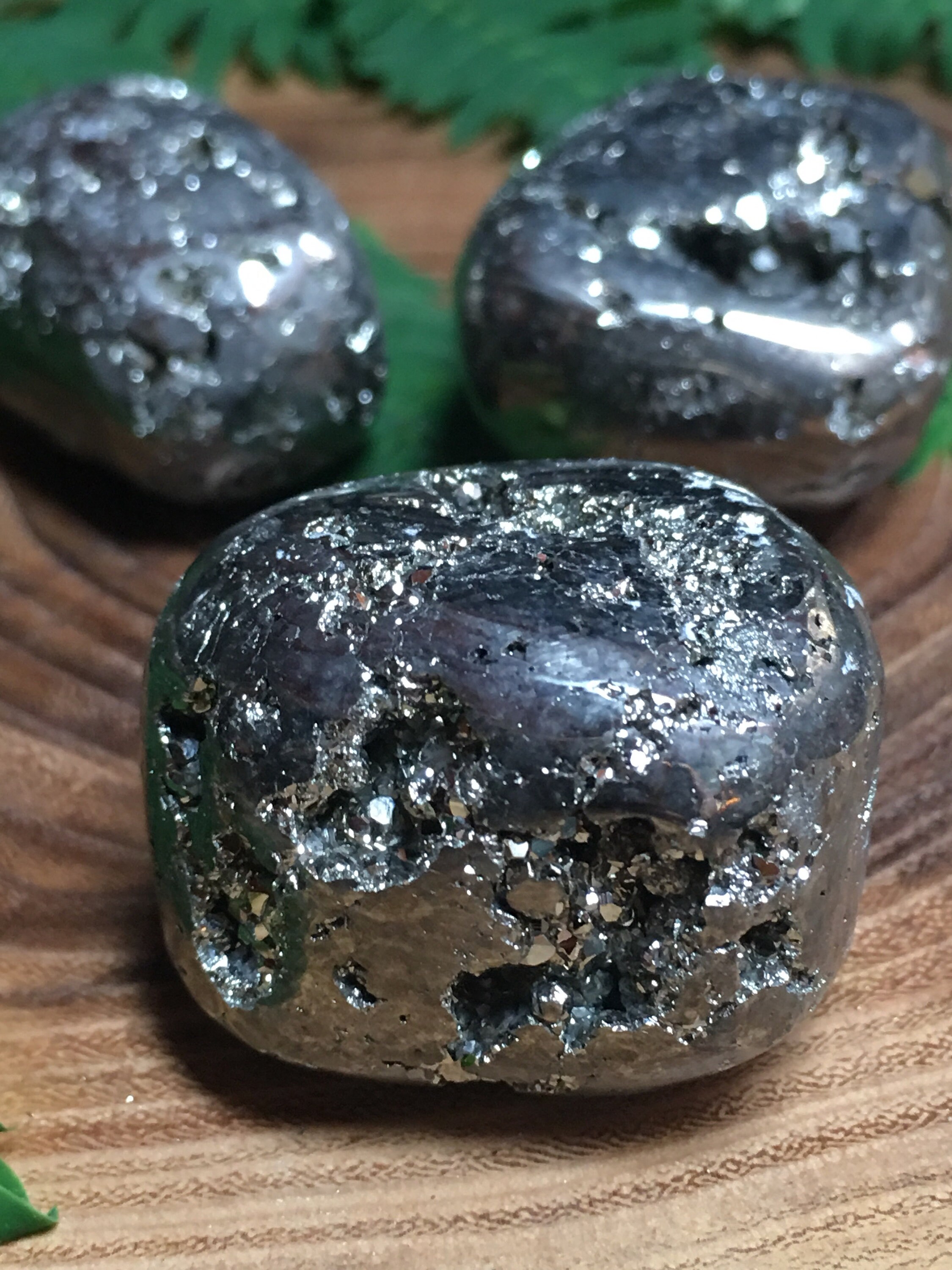 Pyrite Tumbled Stone Pyrite Stone Chakra Stone | Etsy