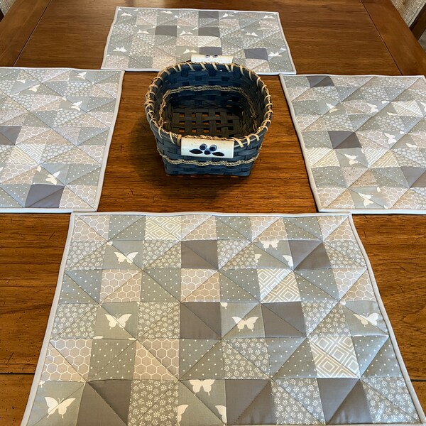 Patchwork Placemats - Etsy