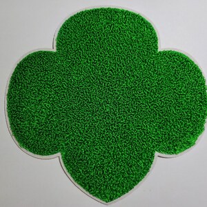 Chenille Girl Scout Trefoil Patch 8 - Etsy