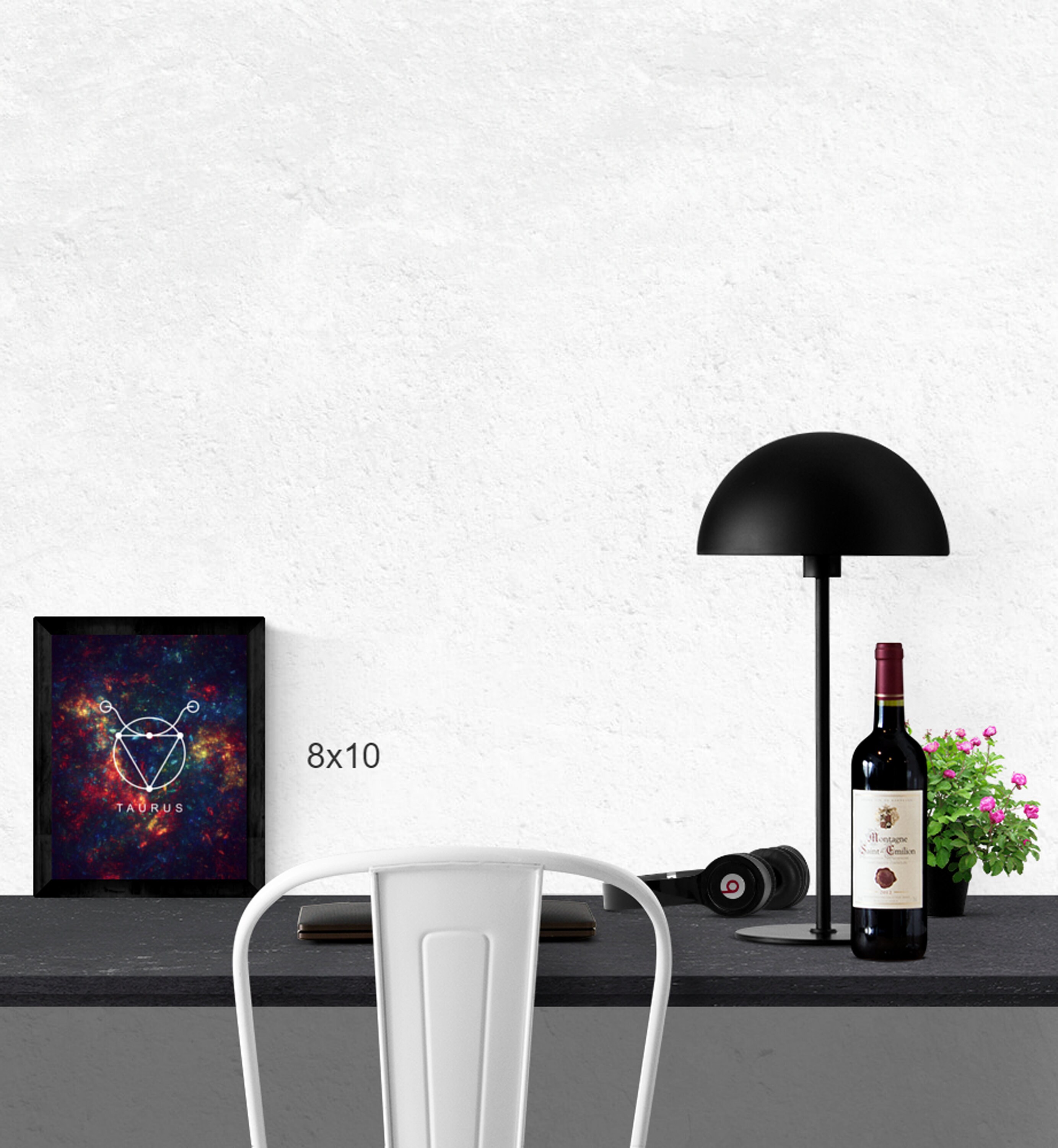 Taurus Zodiac Sacred Geometry Style Digital Print - Etsy