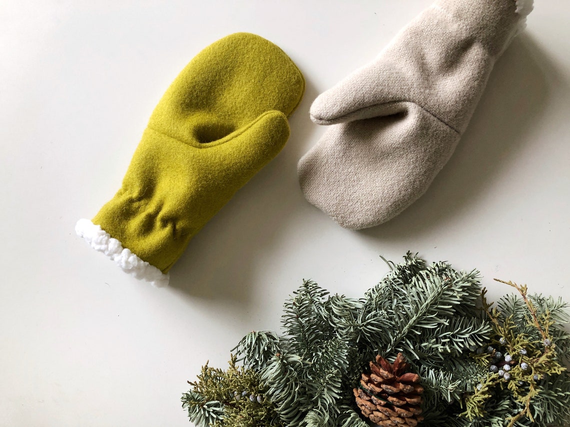 Cozy Mitten Sewing Pattern adult | Etsy Canada