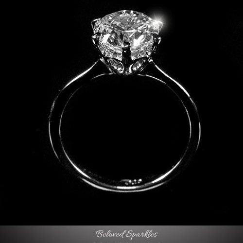 2 Carat Round Solitaire Ring Engagement Ring Wedding Ring | Etsy