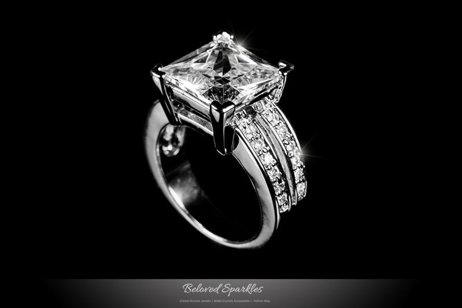Lola 11mm Ruby Red 7.5ct Princess Cut Solitaire CZ Engagement - Etsy