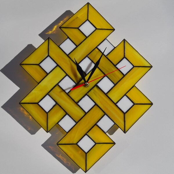 Yellow Wall Clock - Etsy