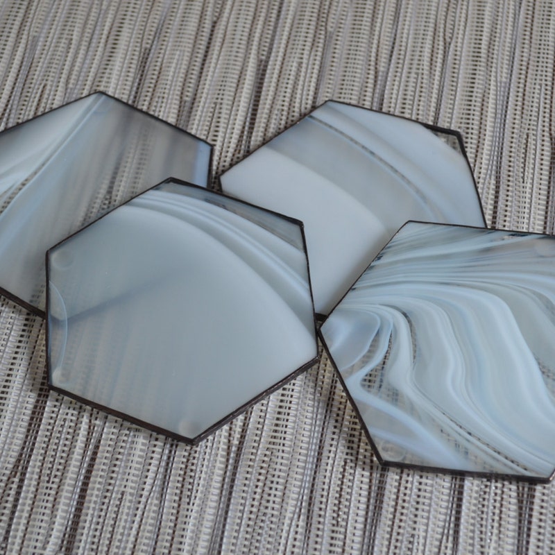 Hexagon Coasters - Etsy
