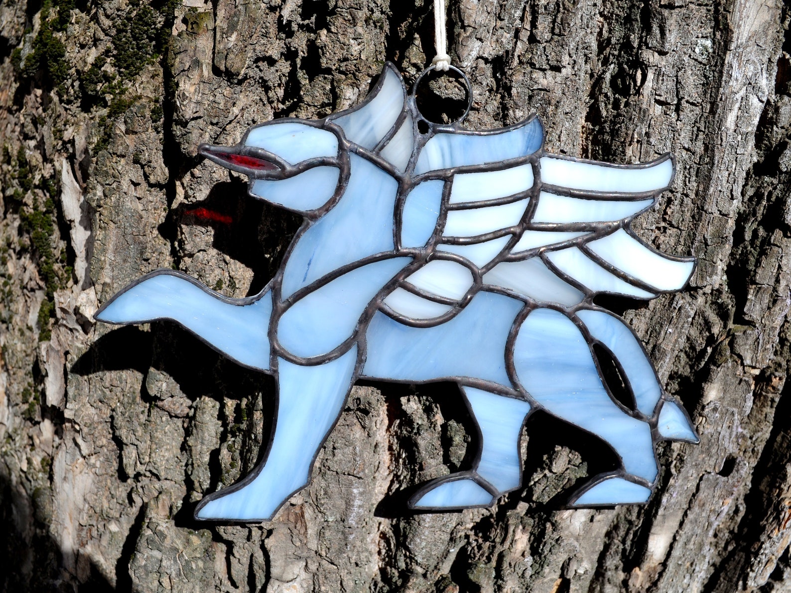 Medieval Stained Glass Gargoyle Suncatcher Window Hanging. - Etsy