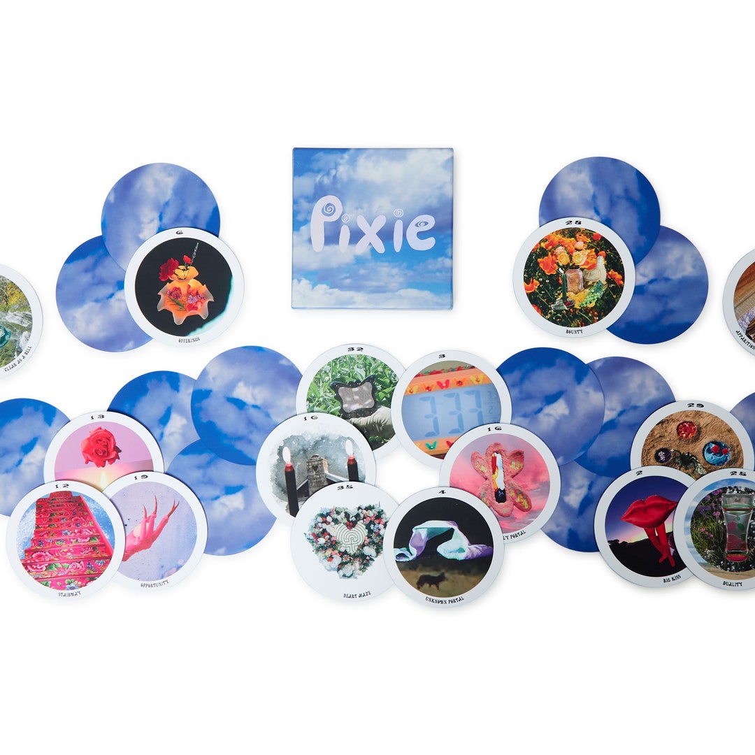 PIXIE 40 Card Collage Oracle Deck - Etsy