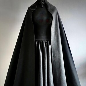 Black Vampire Bride Costume, Halloween, Evil Fancy Dress, Made to ...