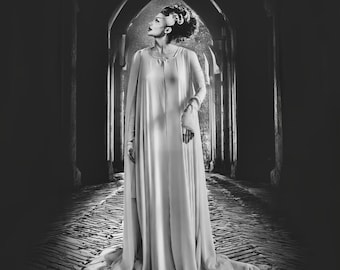Halloween Bride of Frankenstein Inspired Costume Made to Order - Etsy