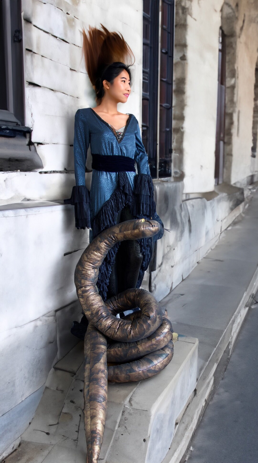Nagini Costume Dress Halloween Voldermort Harry - Etsy