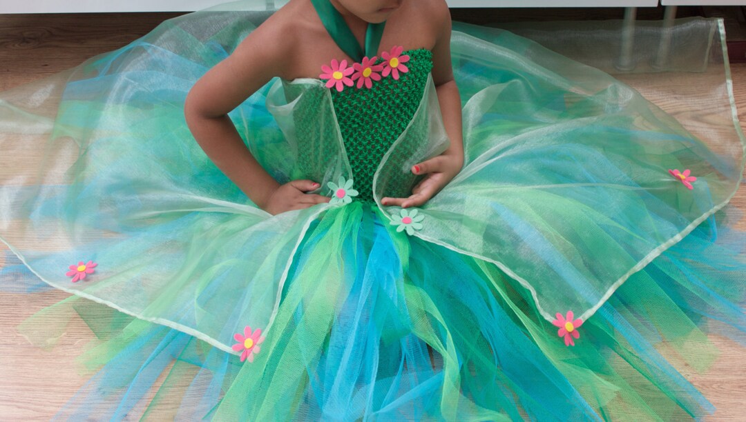 Elsa Girl’s Frozen Fever Inspired New Elsa Summer Dress, Fancy Dress ...