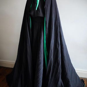 Elphaba Girl's Inspired Witch Emerald City Costume, Cape, Made to Order ...