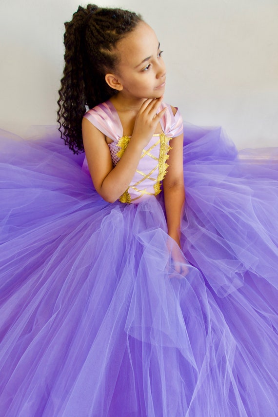 Rapunzel Inspired Prom Dress