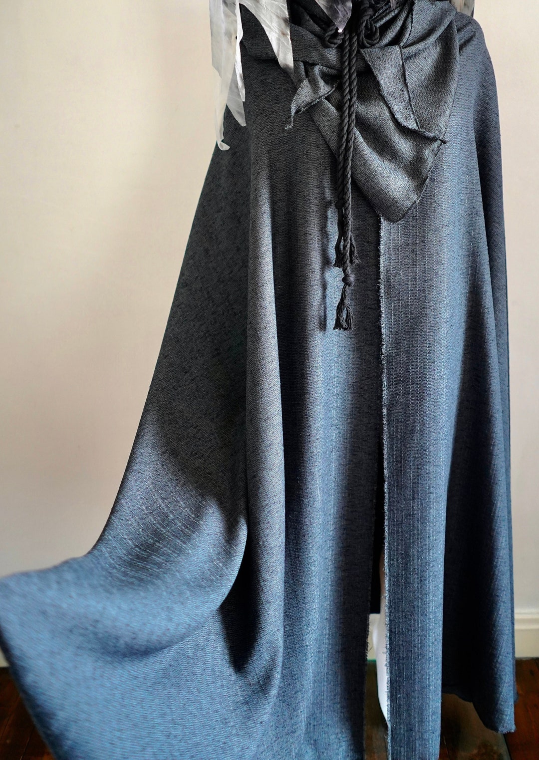 Halloween Witch Cloak, Villain Party, Fancy Dress, FREE HAT Made to ...