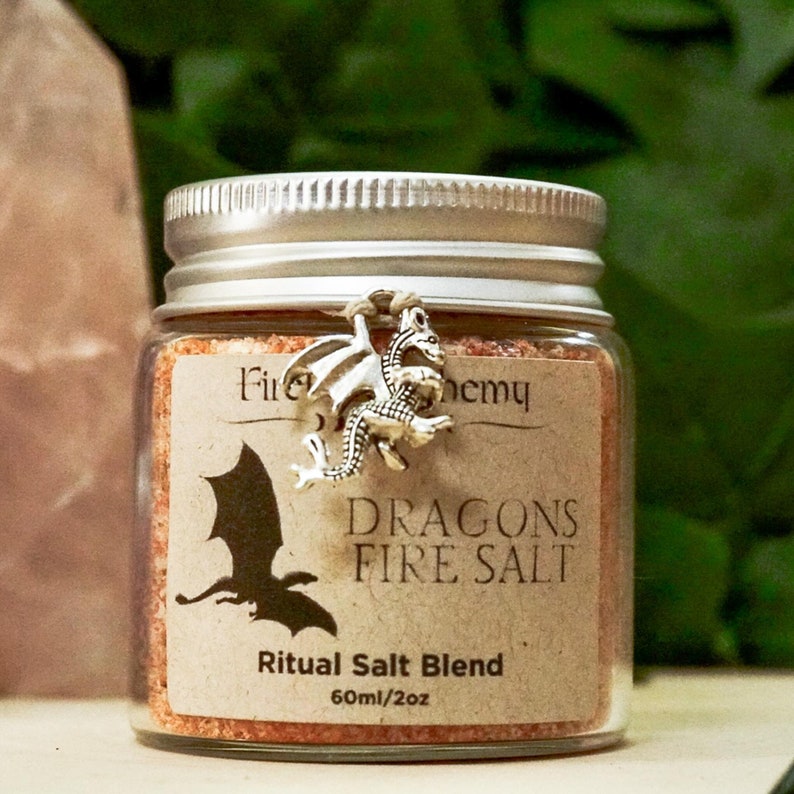 DRAGON'S Fire:fire Salt for Protection, Banishing, Purification, Repel ...