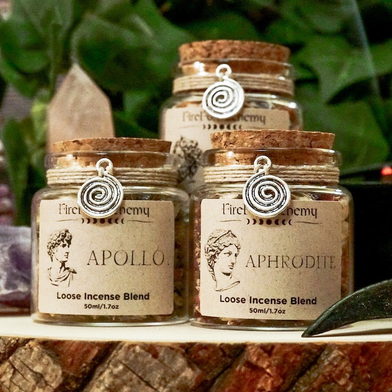 Greek Gods Loose Incense. Choose Your Blend - Etsy
