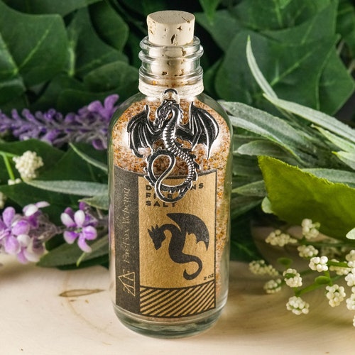 DRAGON'S Fire:fire Salt for Protection Banishing - Etsy