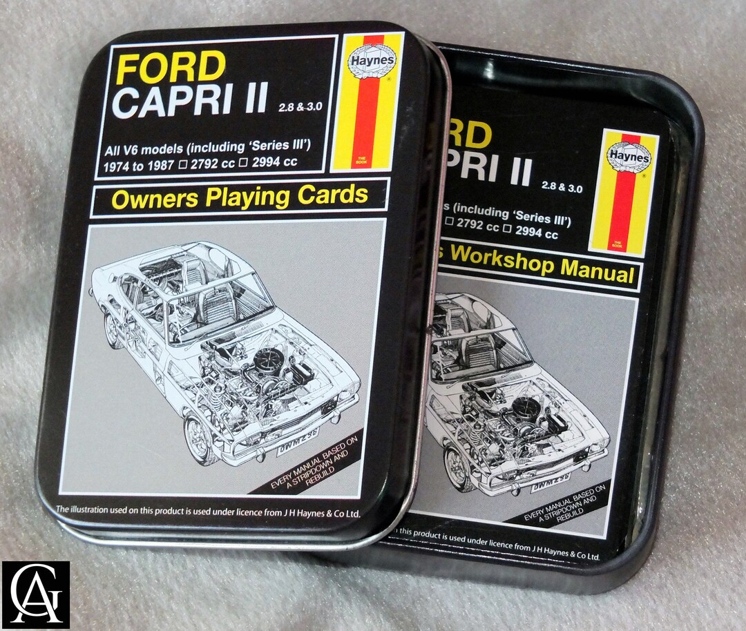 Full Set of Vintage Haynes Ford Capri II Owners Illustrated Playing ...